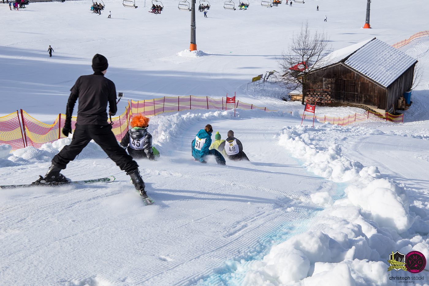 Zipfelbob Riding 2016 Westendorf - mini bob